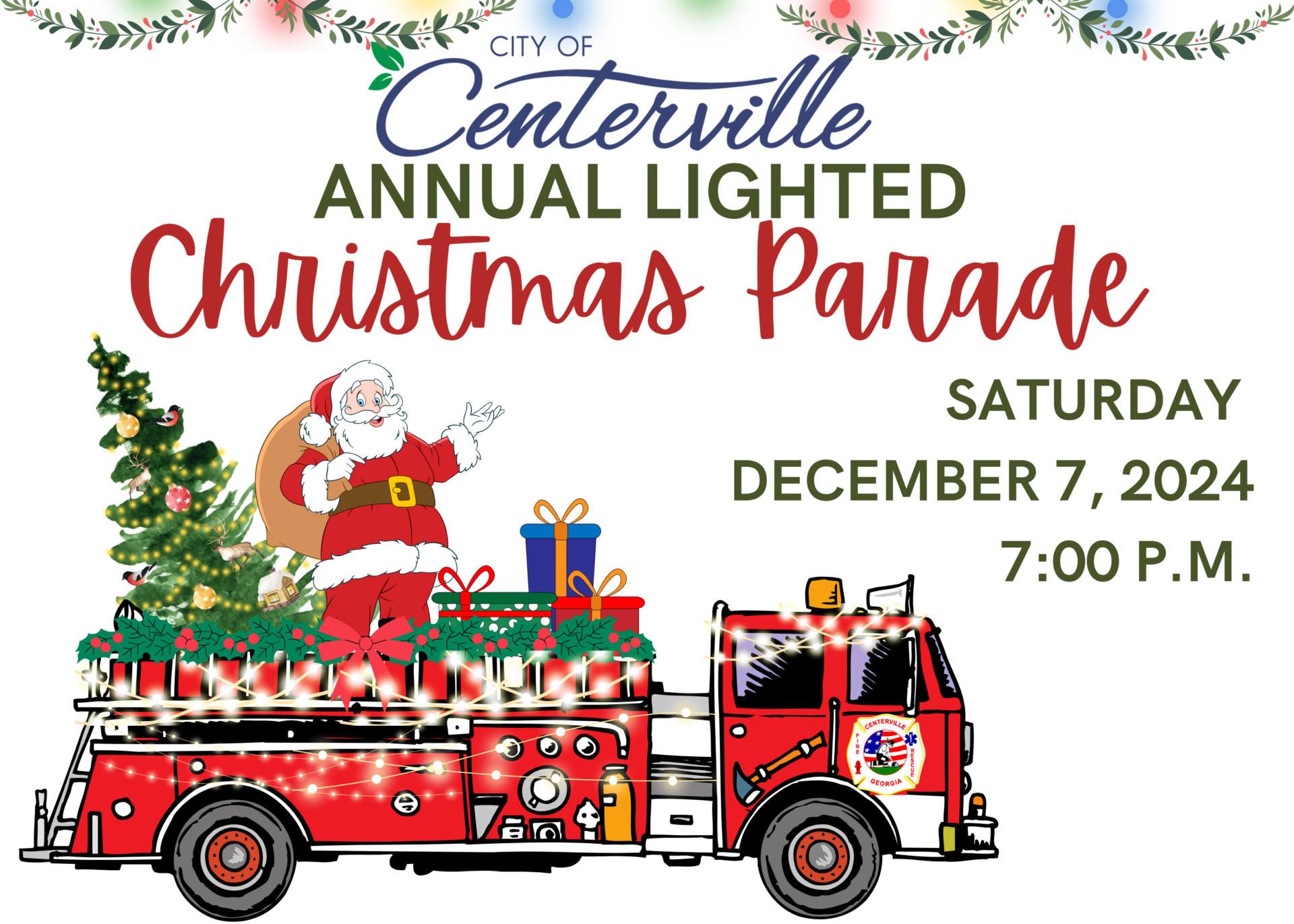Annual Lighted Christmas Parade | City of Centerville